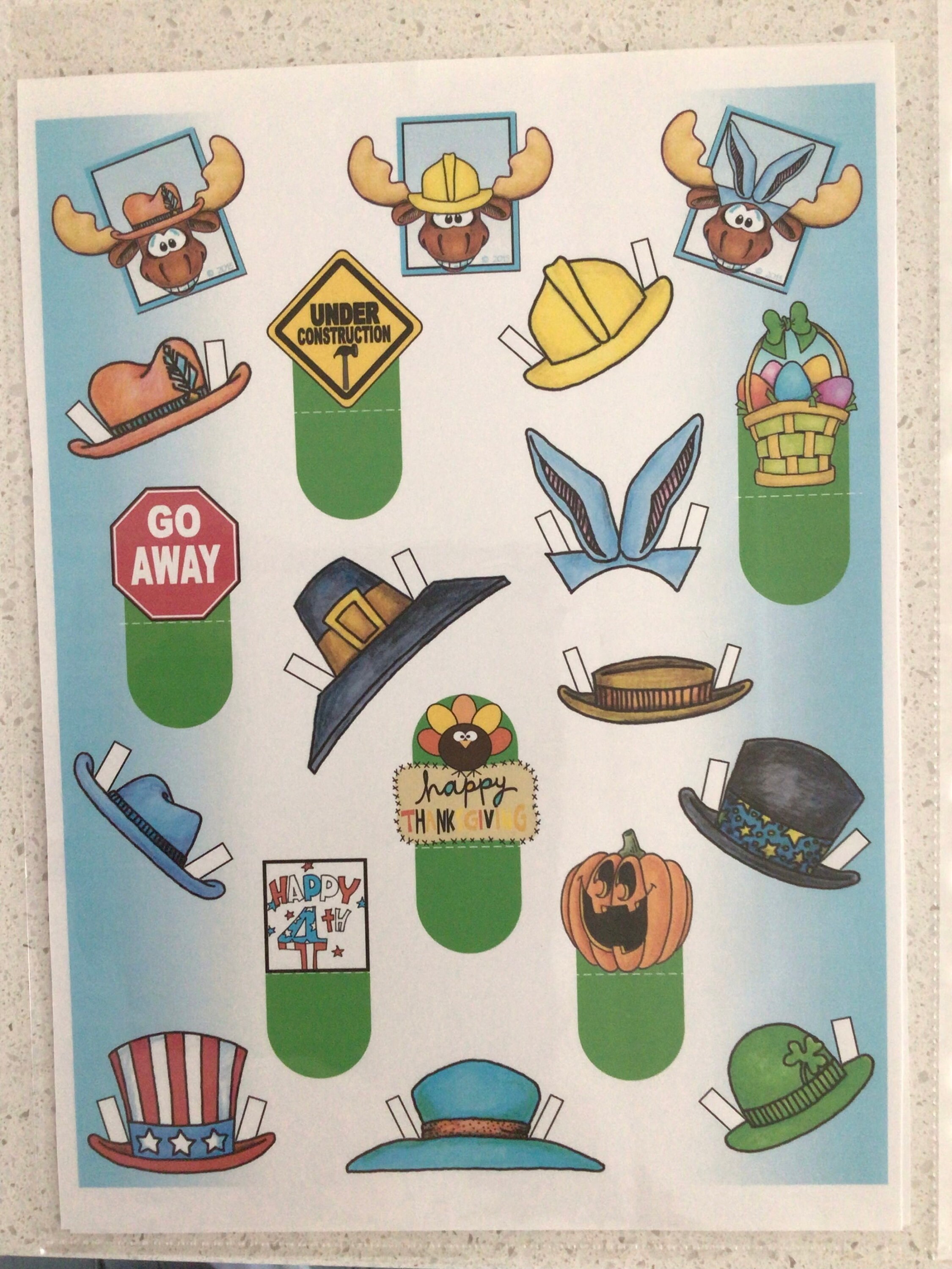 Paper Doll Hat Jamboree - Etsy