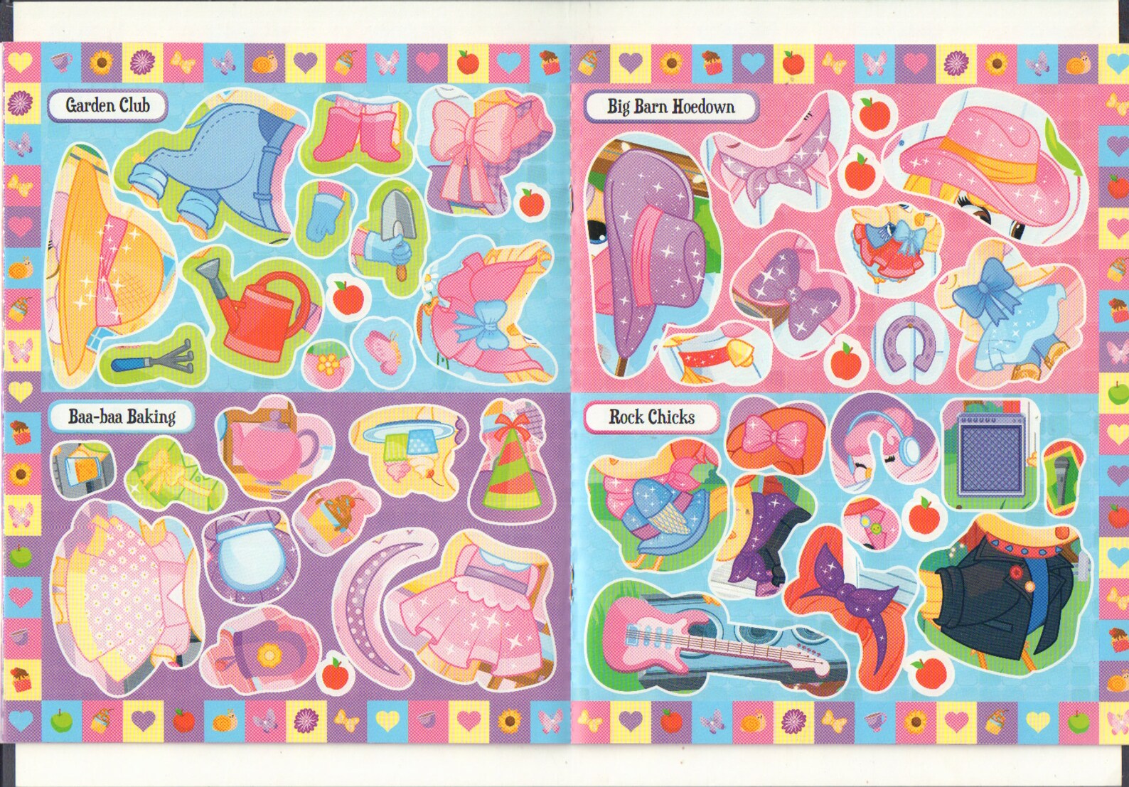 Sticker Dress-up Paper Dolls - Etsy