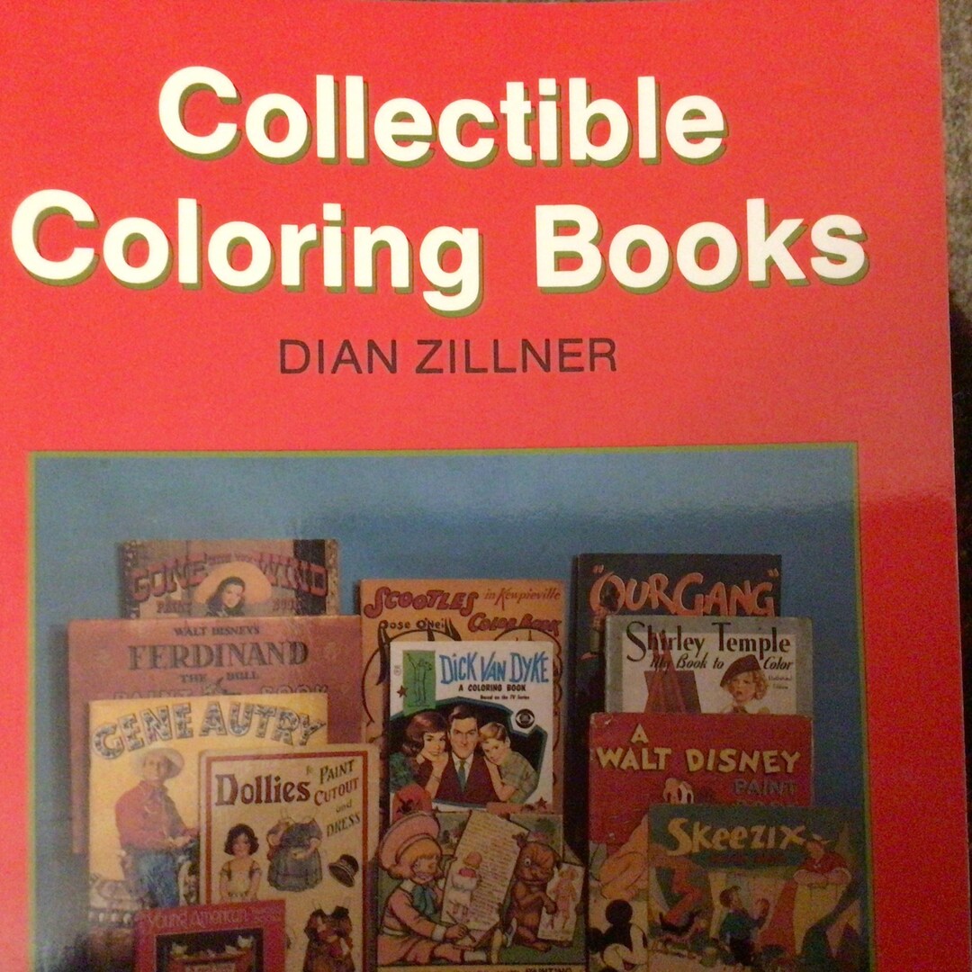 Collectible Colouring Reference Book - Etsy