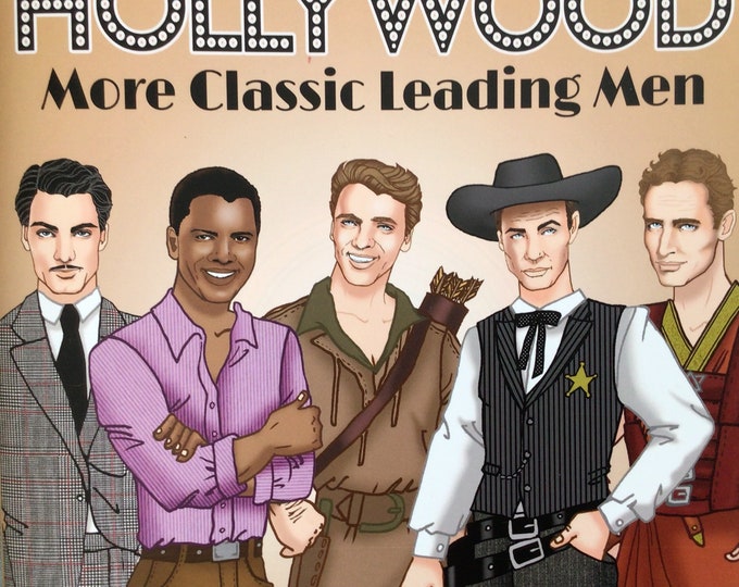 Hollywood Actors Paper Dolls - Etsy