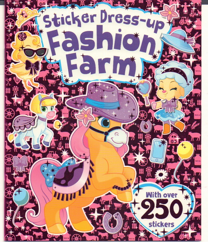 Sticker Dress-up Paper Dolls - Etsy