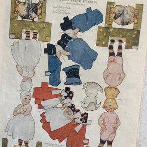 Vintage Dutch Magazine Paper Dolls - Etsy
