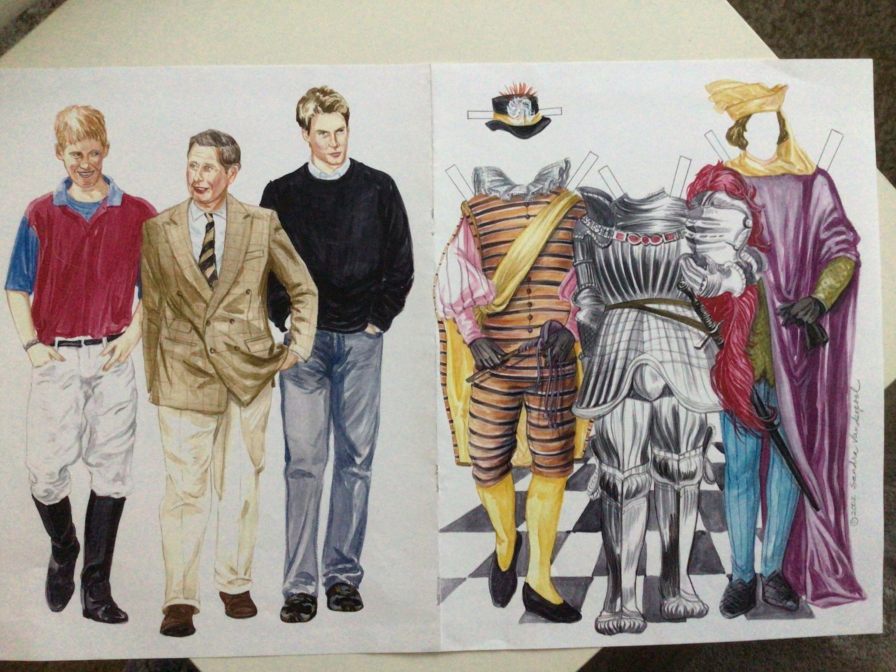 Vintage Male Paper Doll Ephemera - Etsy