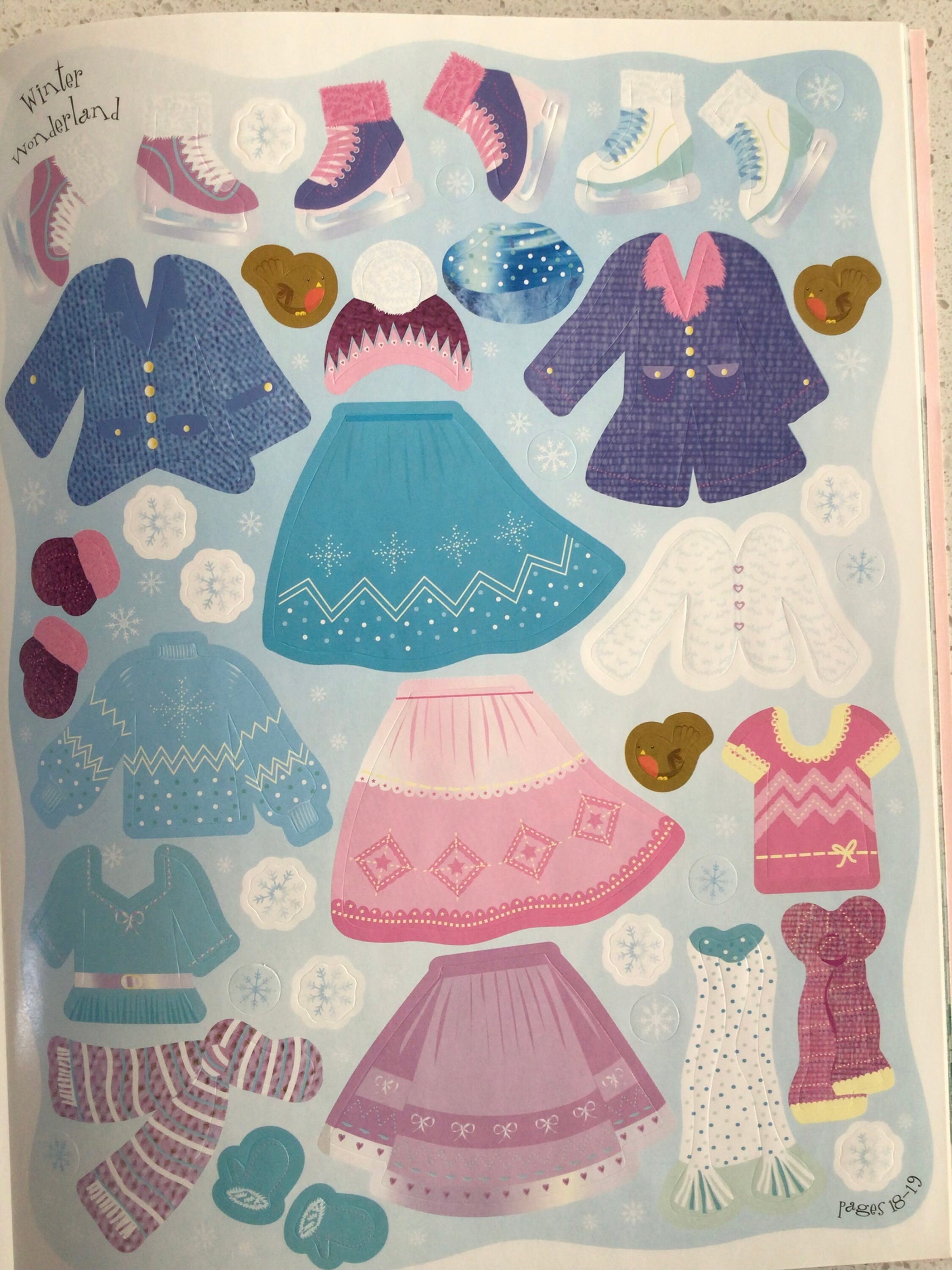 Princesses Sticker Paper Doll Book - Etsy