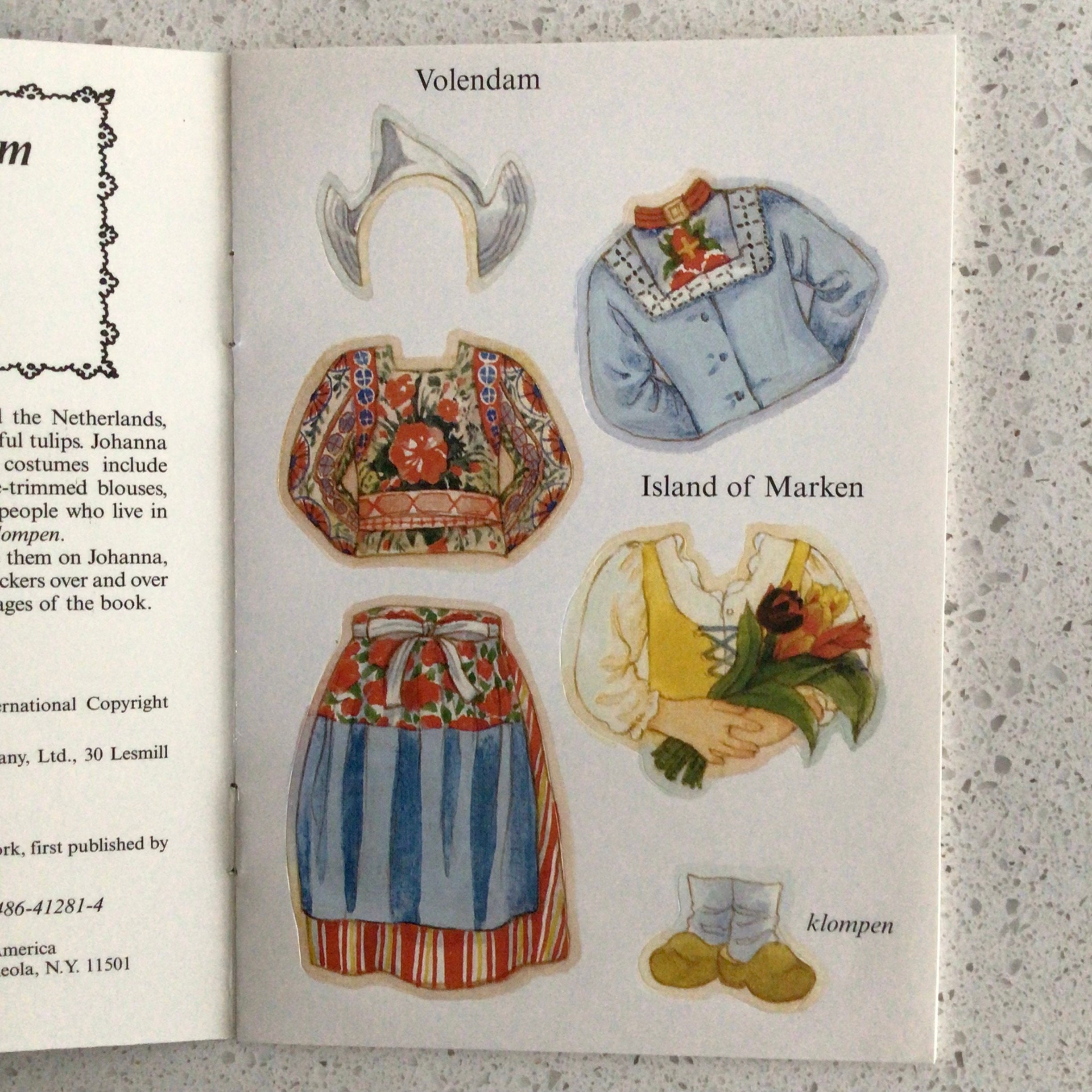 Vintage Dutch Paper Dolls - Etsy