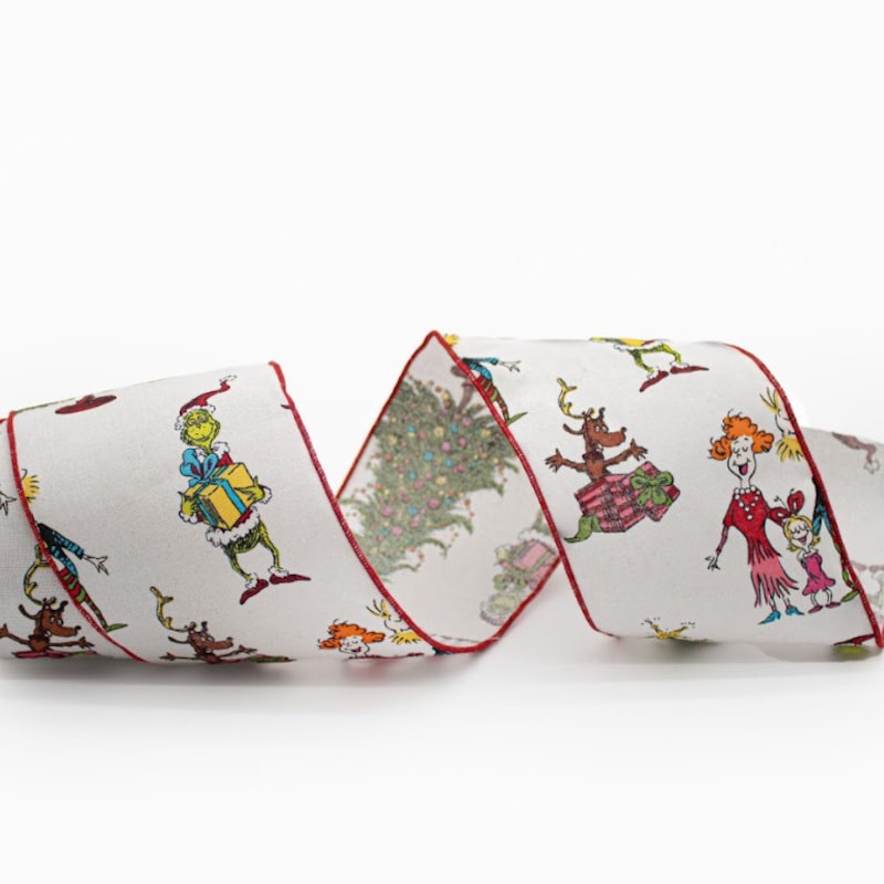 Grinch Ribbon - Etsy
