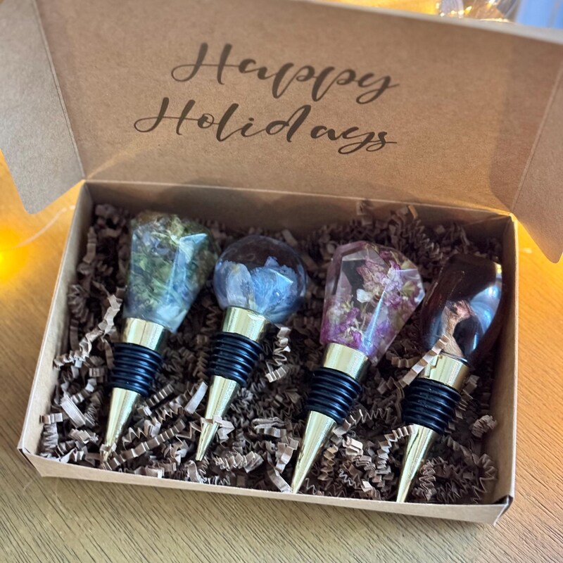 Flower Wine Stopper - Etsy