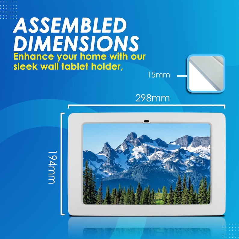 Google Pixel 11 Tablet Wall Mount | Slim 3D Print | Stylish Wall ...