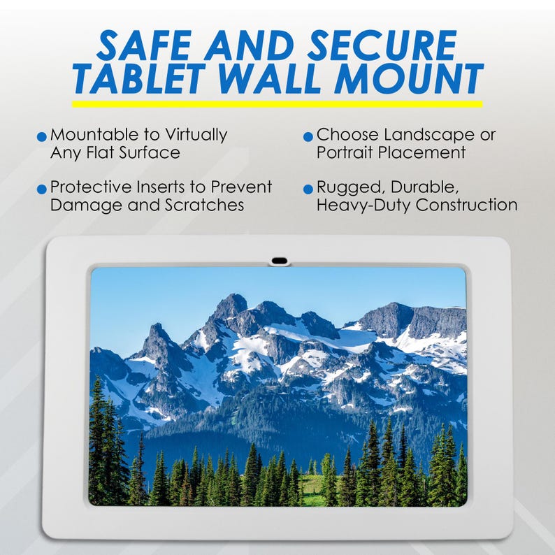 Google Pixel 11 Tablet Wall Mount | Slim 3D Print | Stylish Wall ...