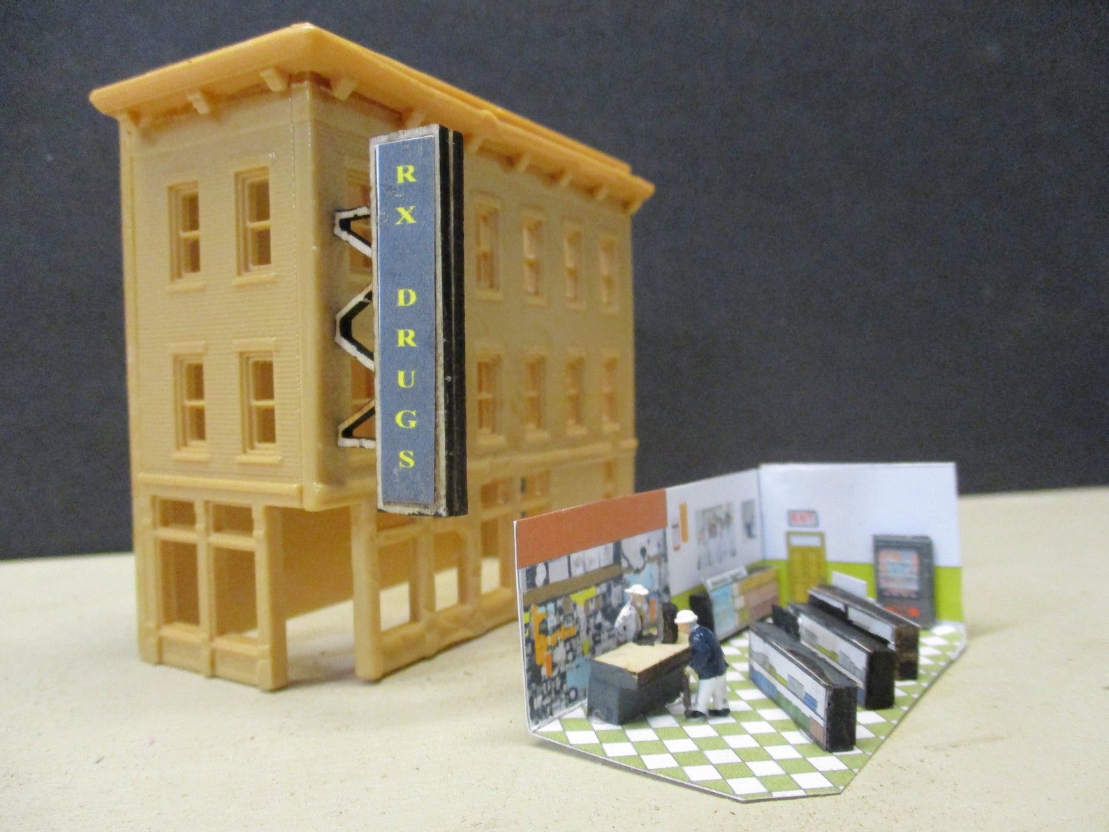Miniature Interiors for *DPM N Scale Buildings - Etsy