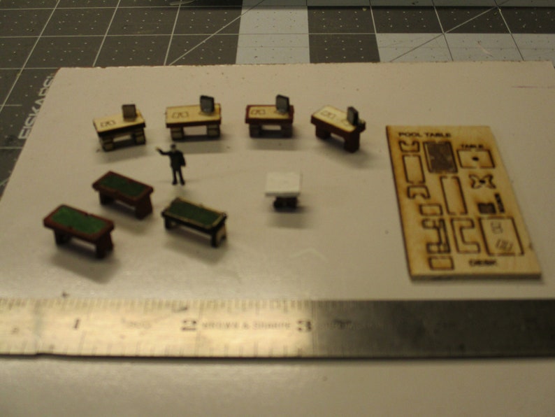 Miniature Interiors for *DPM N Scale Buildings - Etsy