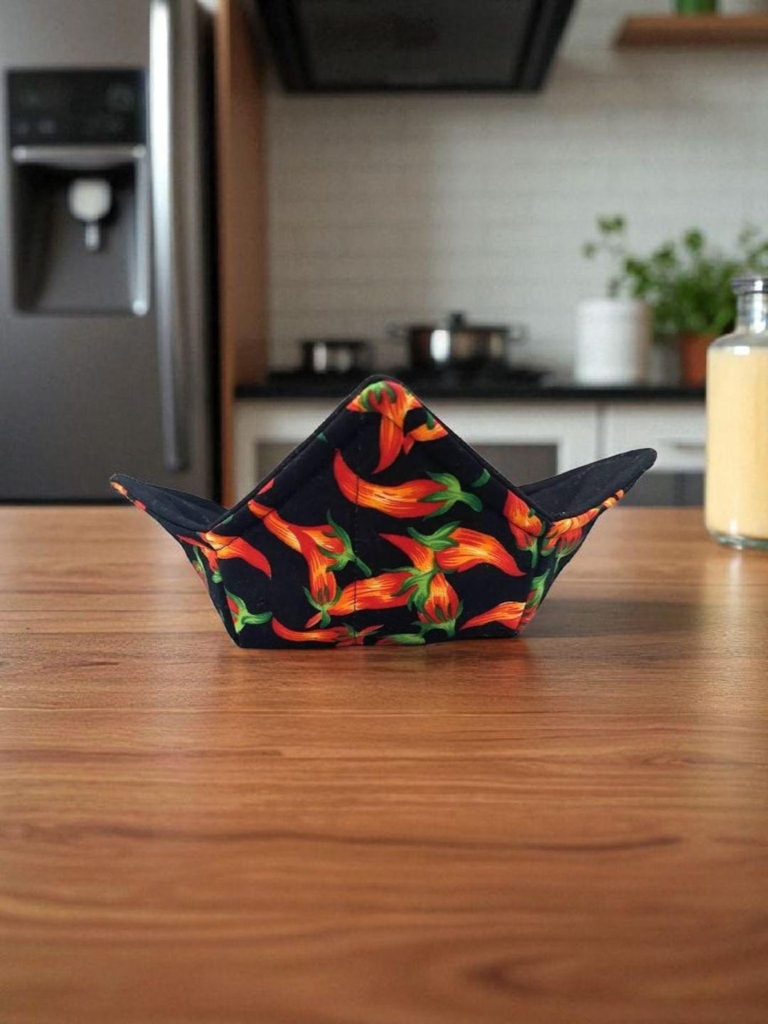Bowl Cozy Microwave Safe Cotton Hot Soup Bowl Pot Holder in a ...