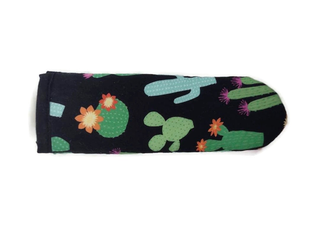 Flowering Cactus Cast Iron Skillet Potholder Handle Cover - Etsy