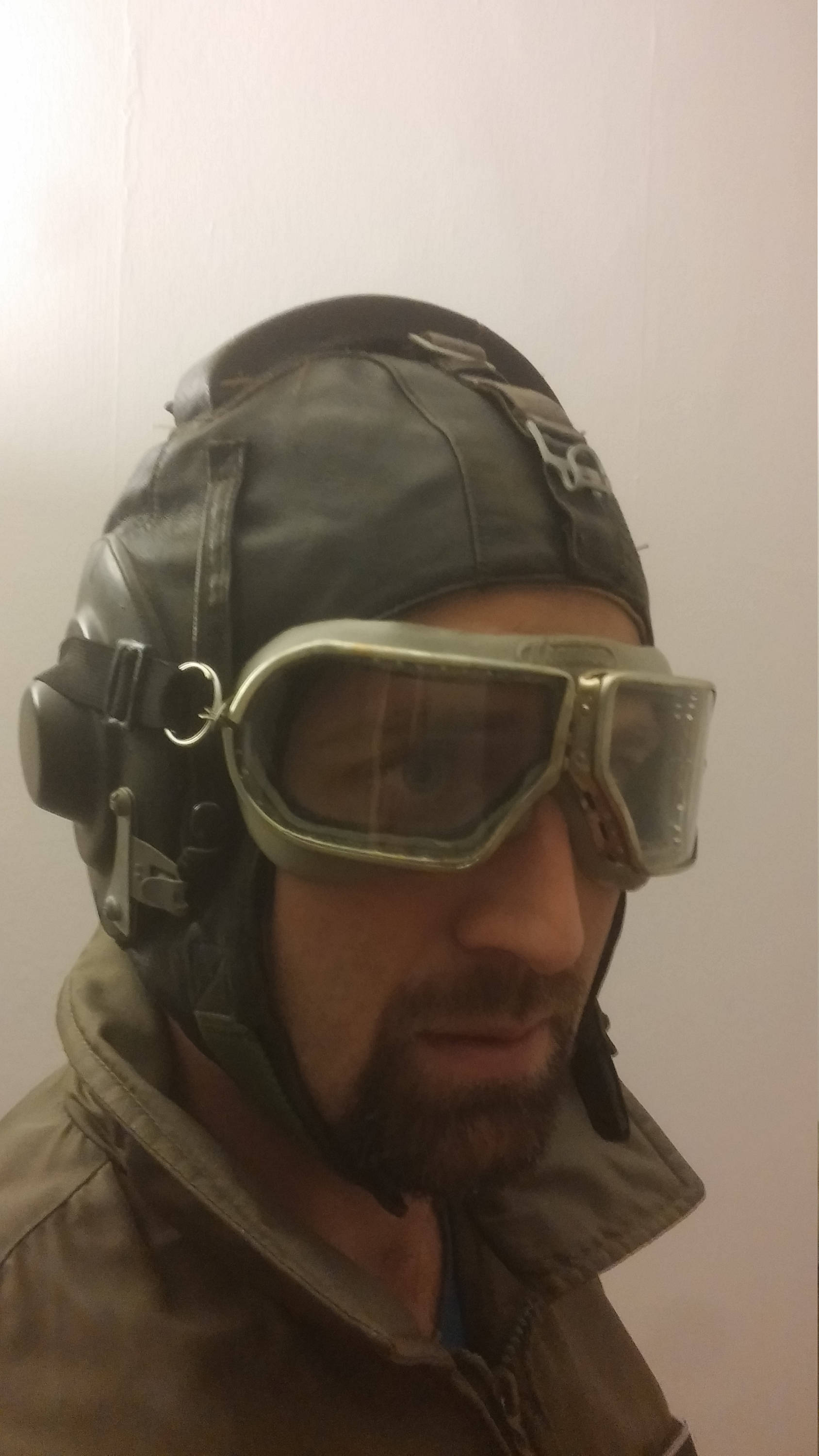 Soviet World War 2/ Korean War / Cold War Style Leather Fighter Pilot ...