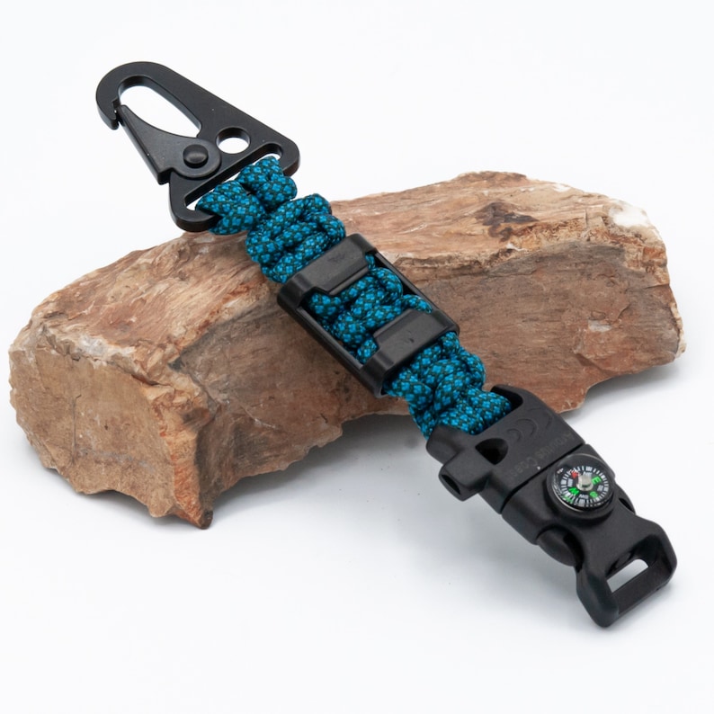 6 in 1 Paracord Survival Tool-clip On-paracord Survival - Etsy