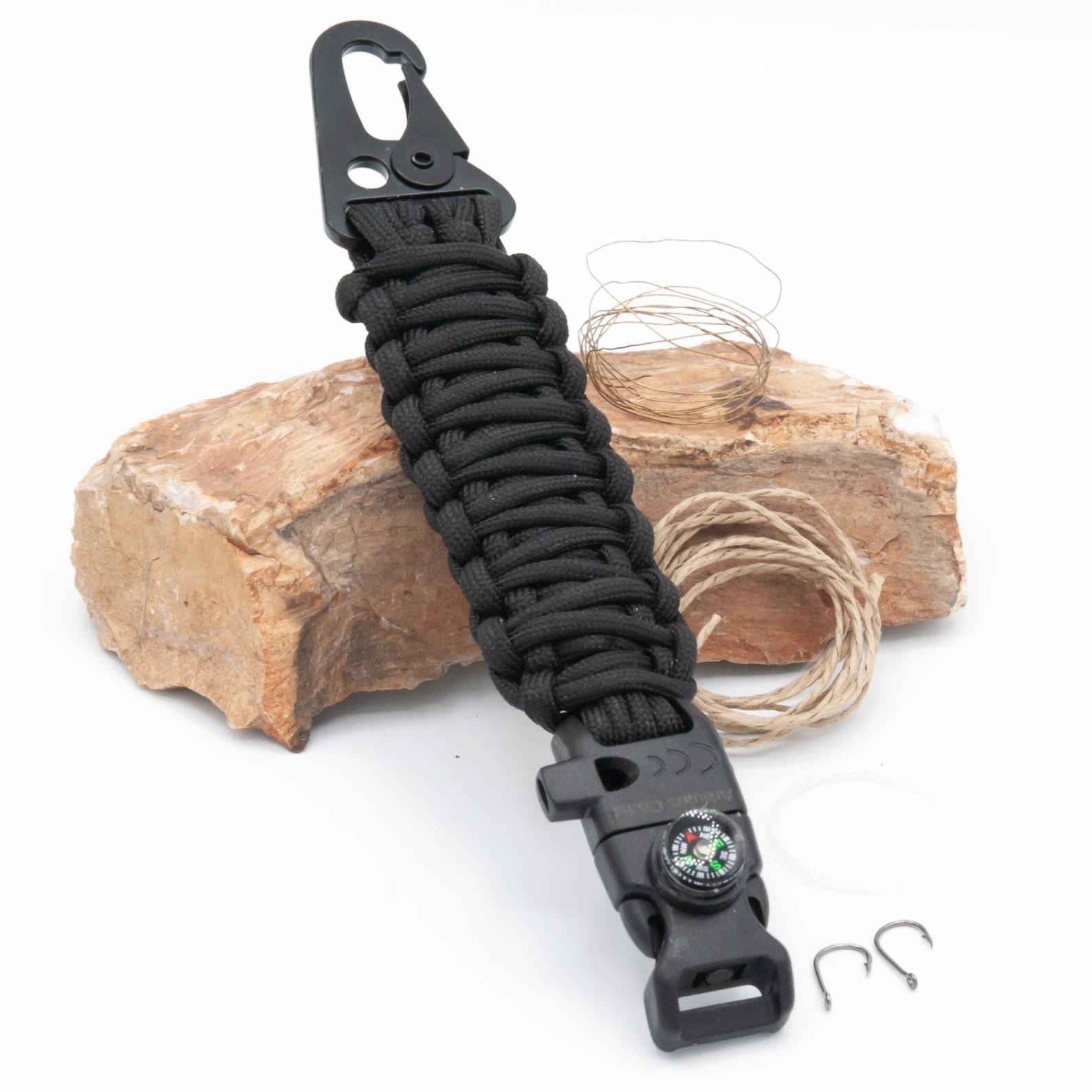 10 in 1 Paracord Survival Clip-on, Paracord Bracelet, Survival ...