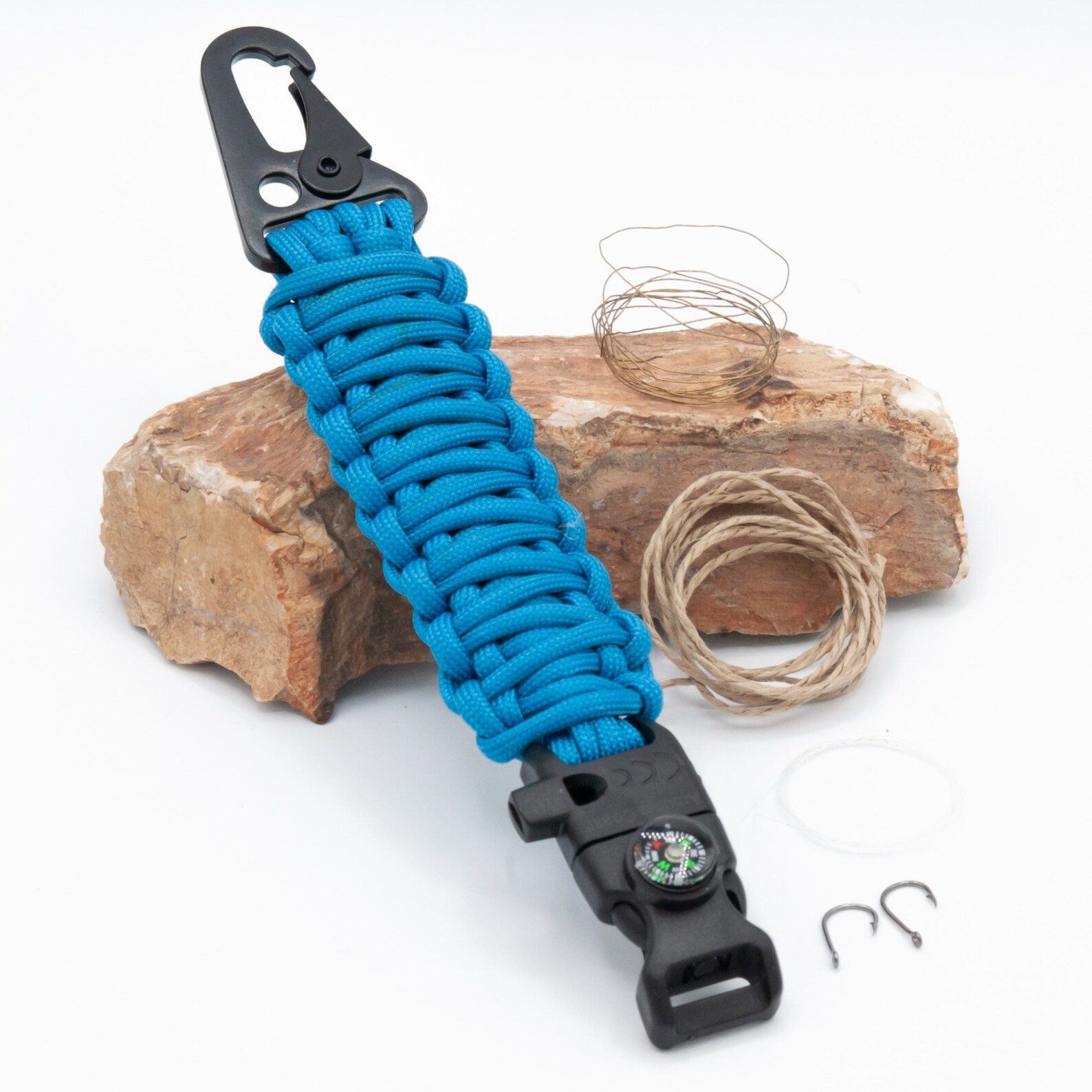 10 in 1 Paracord Survival Clip-on, Paracord Bracelet, Survival ...