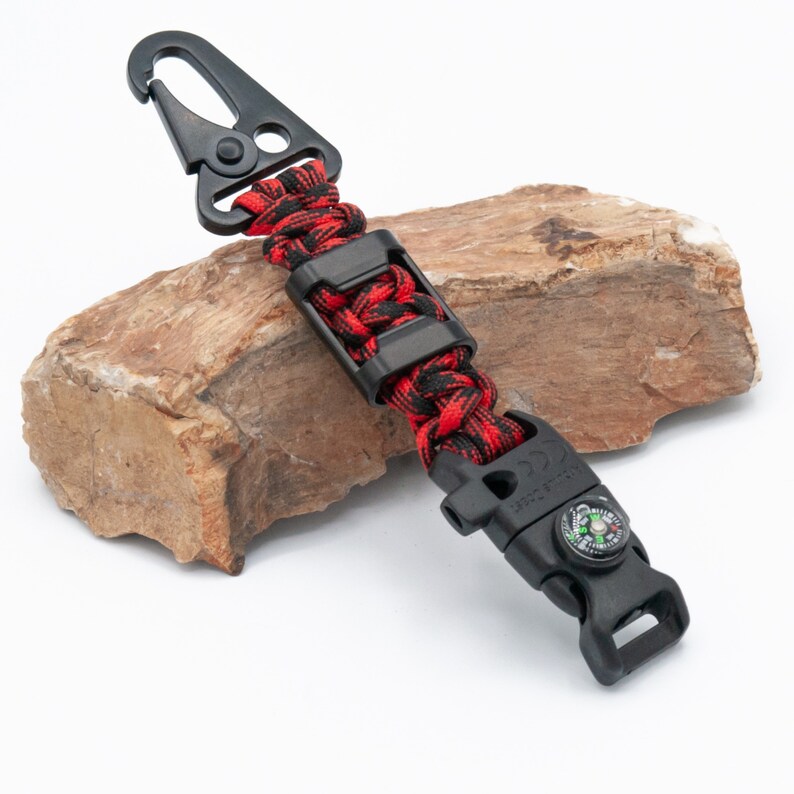 6 in 1 Paracord Survival Tool-clip On-paracord Survival - Etsy