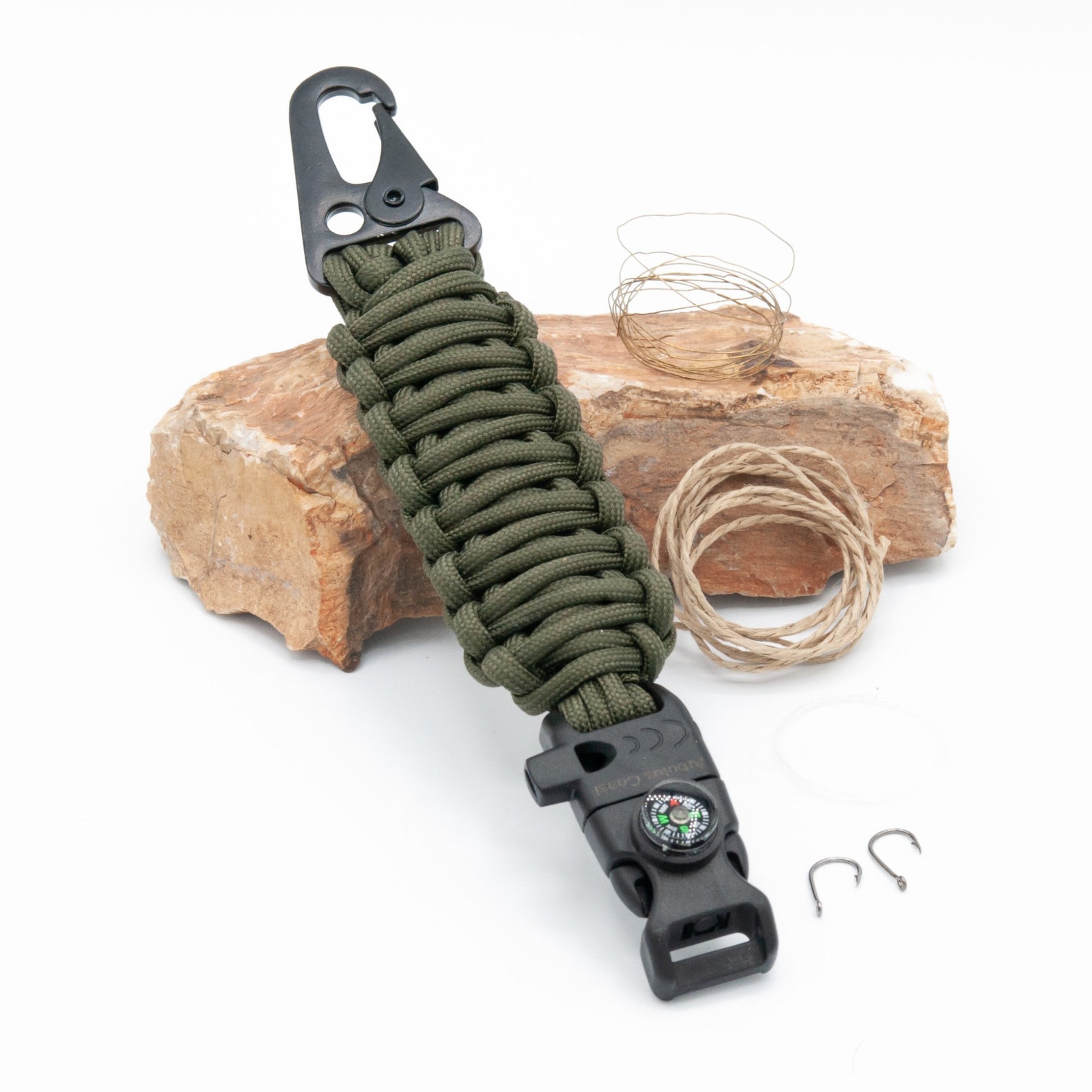 10 in 1 Paracord Survival Clip-on, Paracord Bracelet, Survival ...
