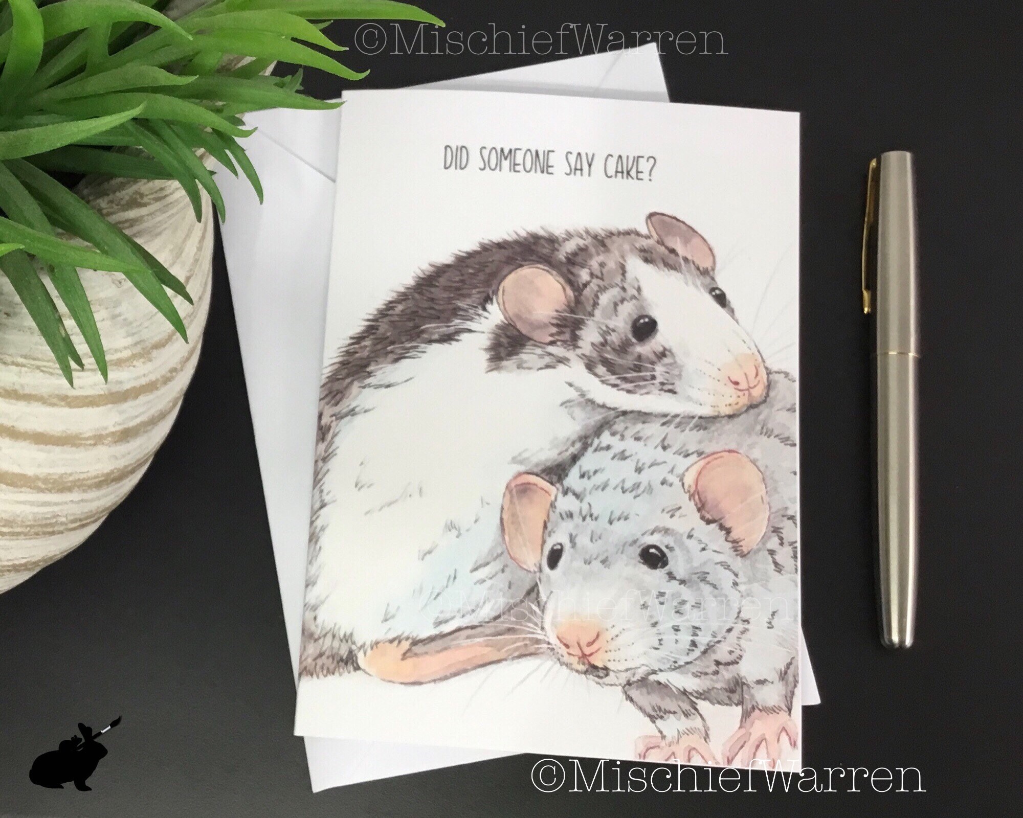 Rat Birthday Cake - Etsy Australia
