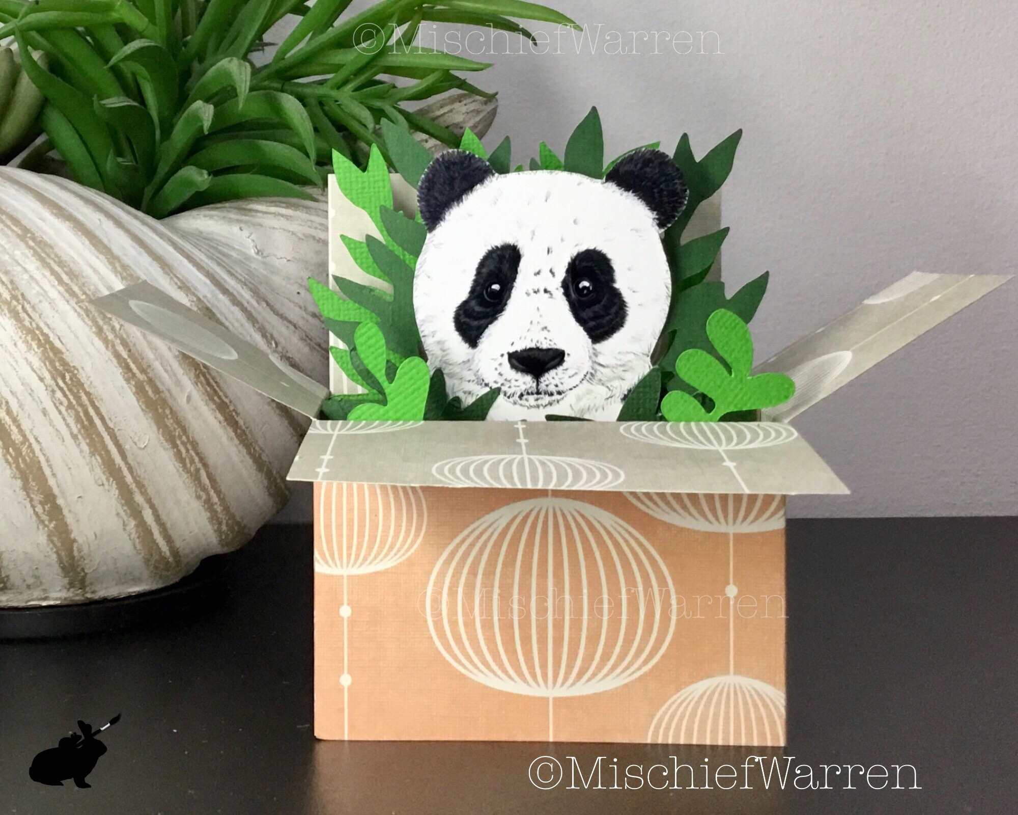 Panda in a Box - Etsy UK
