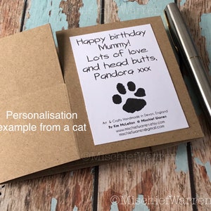 Black Cat Card. the Original Cat in a Box Card. 3D Blank or ...