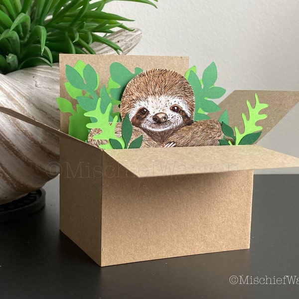 Sloth Christmas - Etsy