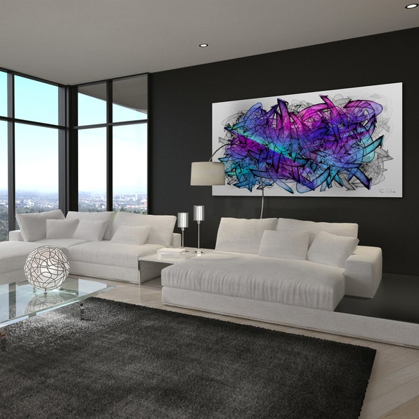 Graffiti Wall Art - Etsy