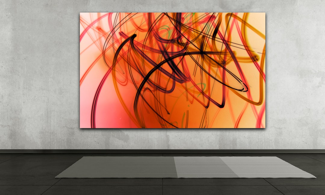 Modern Abstract Graffiti Painting "madness at Dawn" - Etsy