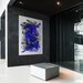 Ultra Violet Modern Abstract Graffiti Wall Art Painting - Etsy