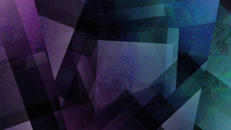Horizontal Geometric Abstract Art Print 'vaporwave' - Etsy