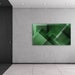 Geometric Wall Art 'elegant Emerald' - Etsy