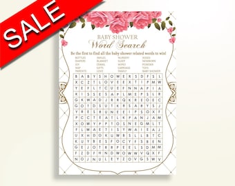 Roses Word Search - Etsy