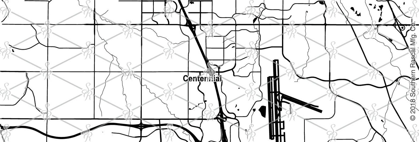 Centennial Colorado Map Whiskey Glass Gift - Etsy