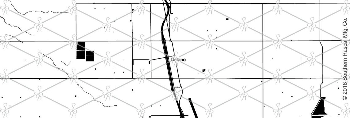Delano California City Map Whiskey Glass Gift - Etsy