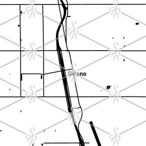 Delano California City Map Whiskey Glass Gift - Etsy
