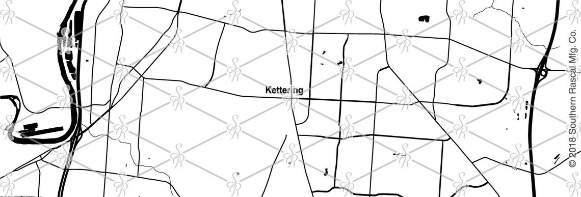 Kettering Ohio Map Whiskey Glass Gift - Etsy