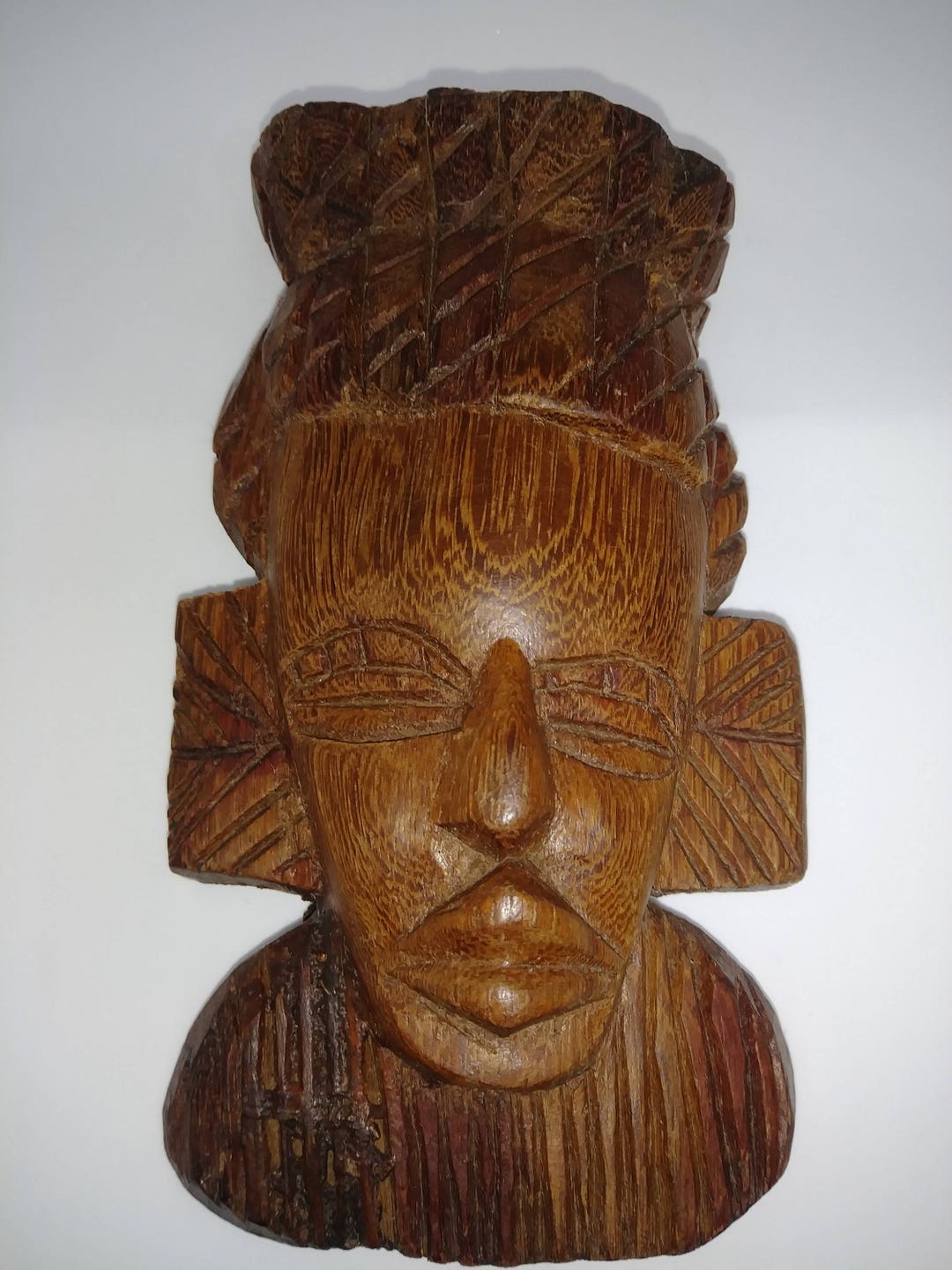 Tribal Wood Table Mask Hand Crafted by West African Artisans - Etsy