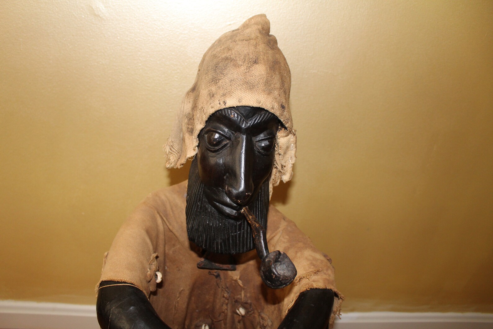 Antique Hand Carved Wood Bushman Statue From Mali - Etsy