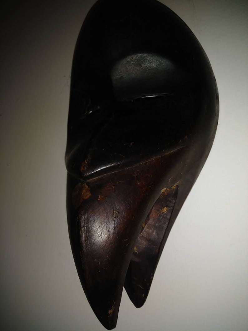 Antique Dan Bird Mask From Carved Wood - Etsy