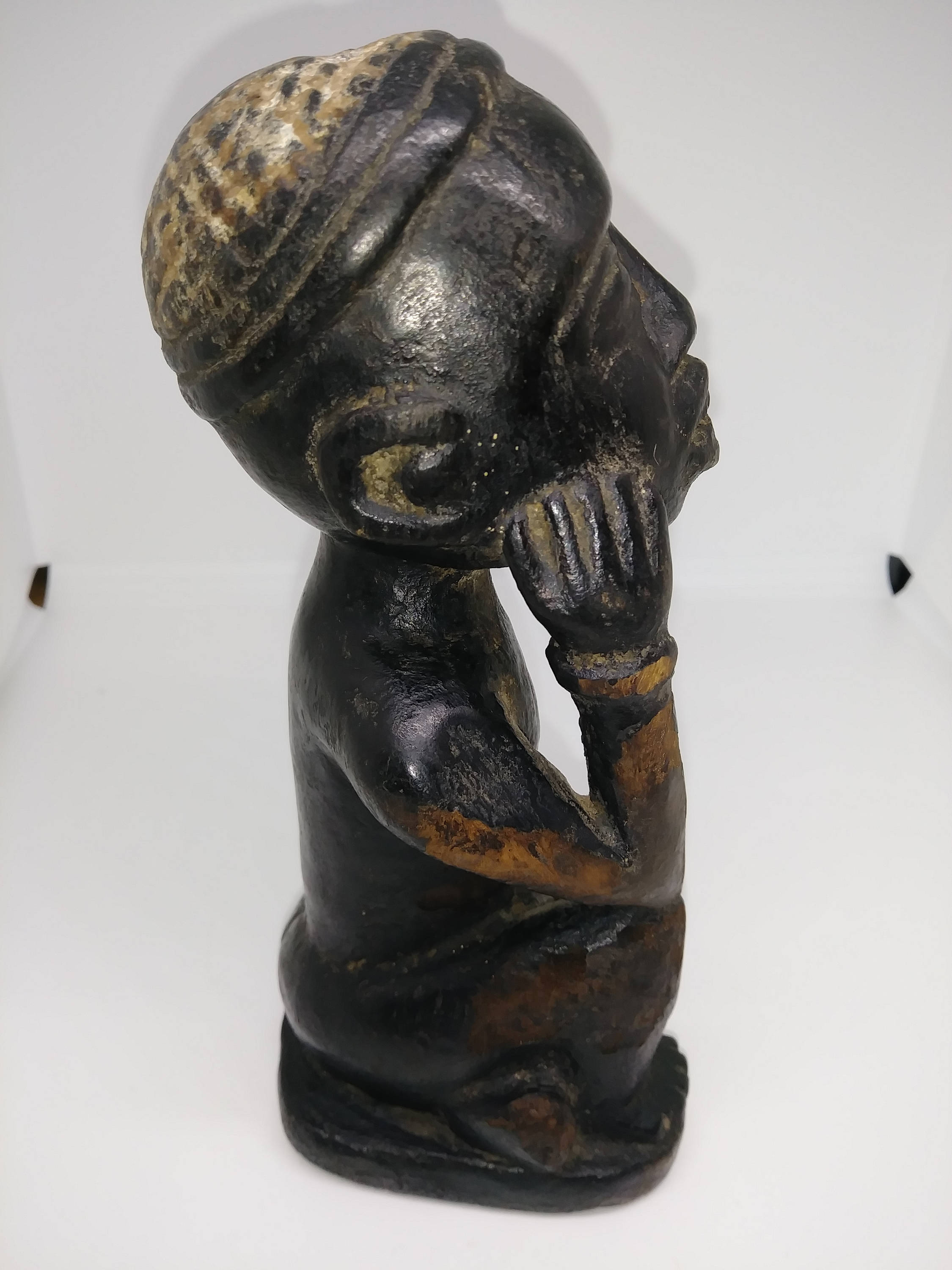 Antique Hand Carved Wood Statue by West African Artisans - Etsy