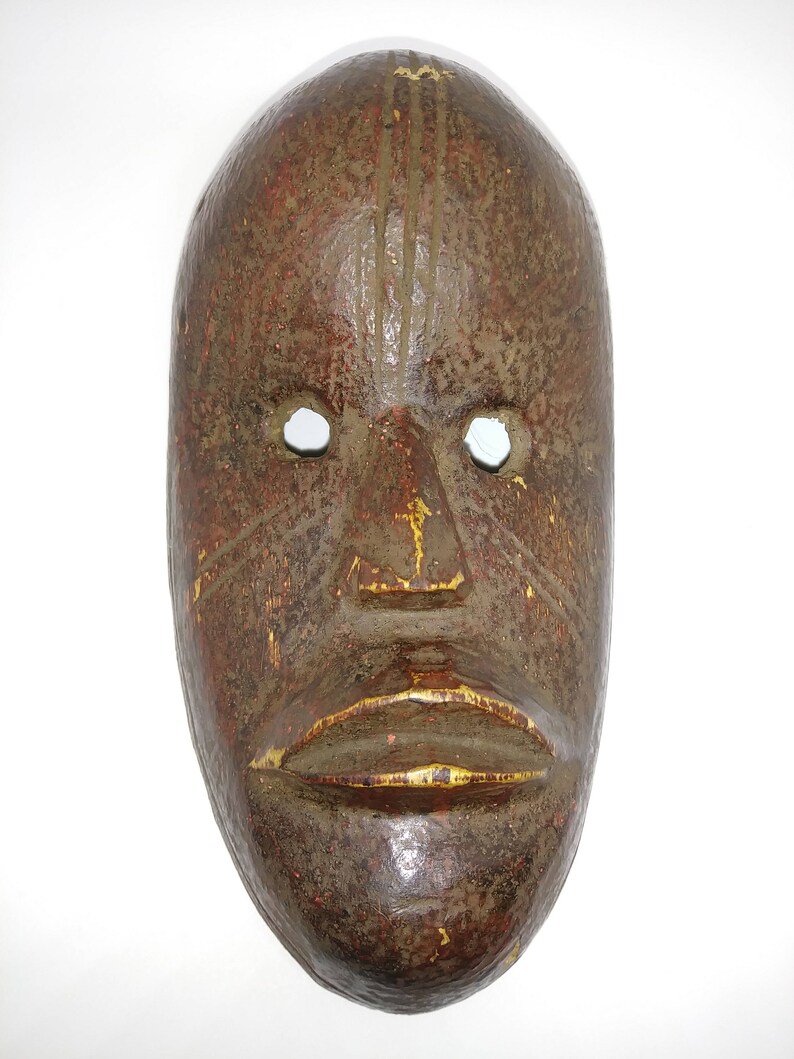 Antique African Mende Wood Childs Mask. - Etsy