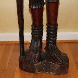 Antique Mandinka Female Warrior Hunter Mahogany Wood Statue - Etsy