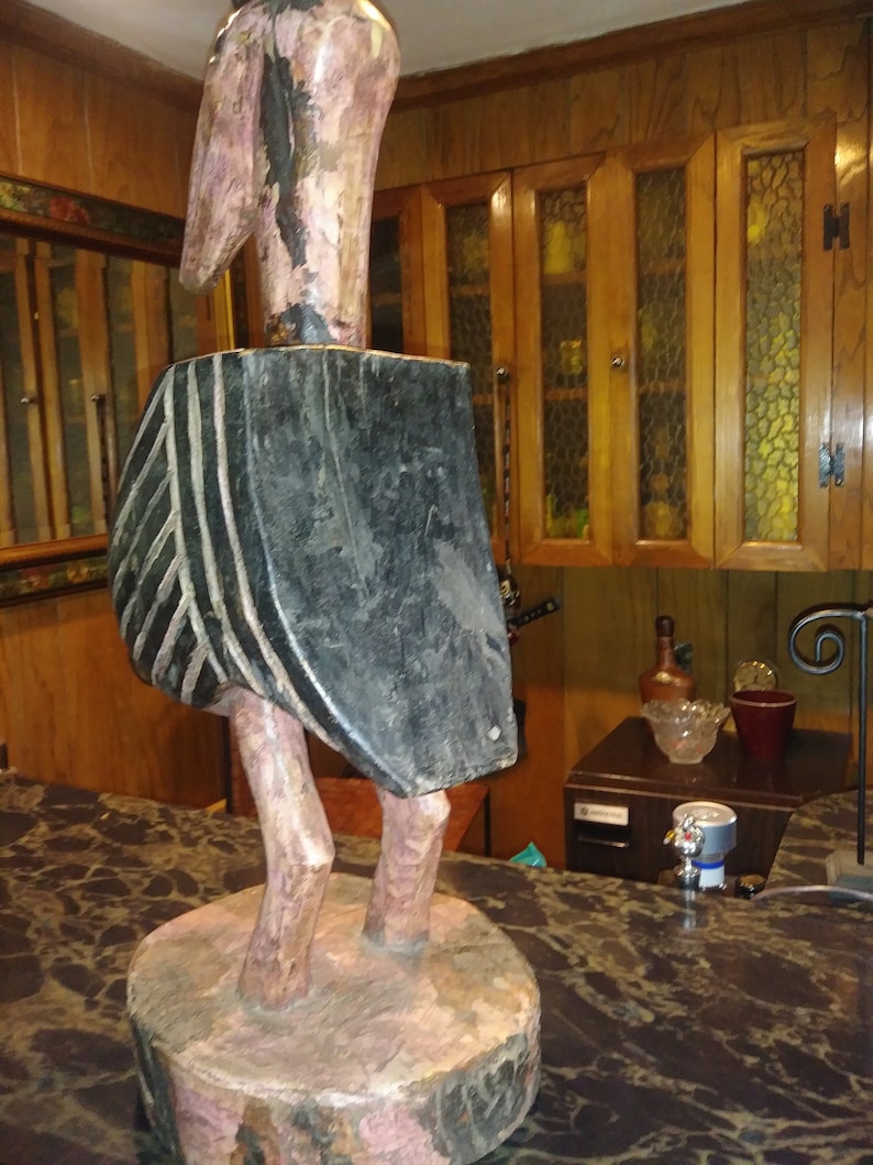 Antique Senufo Wood Statue Vintage harvest Bird - Etsy