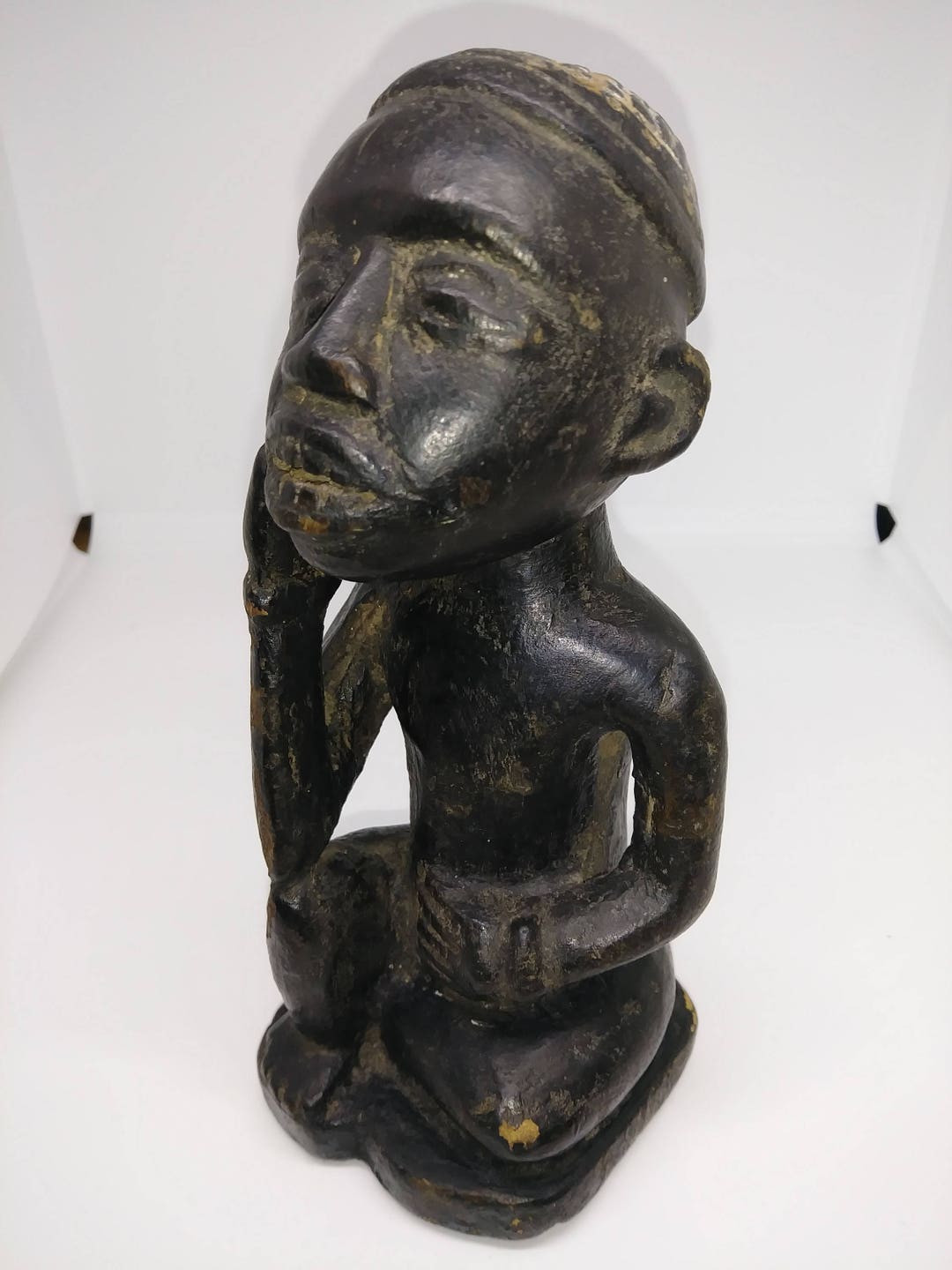 Antique Hand Carved Wood Statue by West African Artisans - Etsy