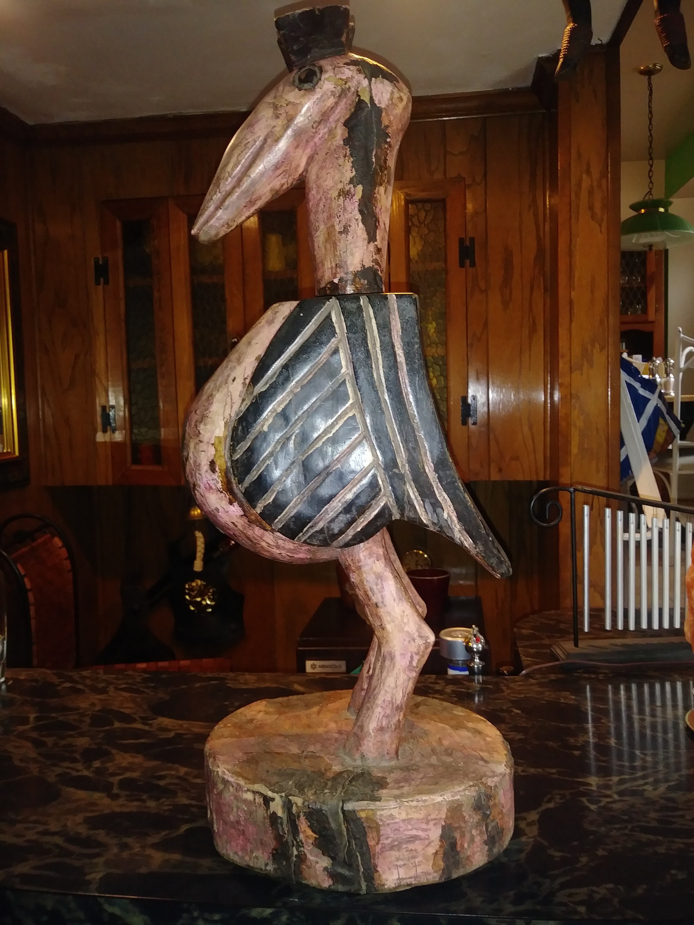 Antique Senufo Wood Statue Vintage harvest Bird - Etsy