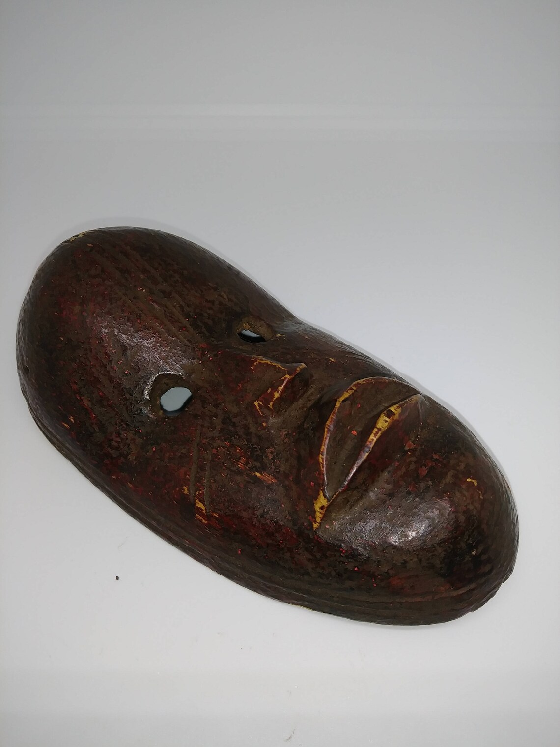 Antique African Mende Wood Childs Mask. - Etsy