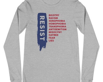 Resist Shirt | Etsy