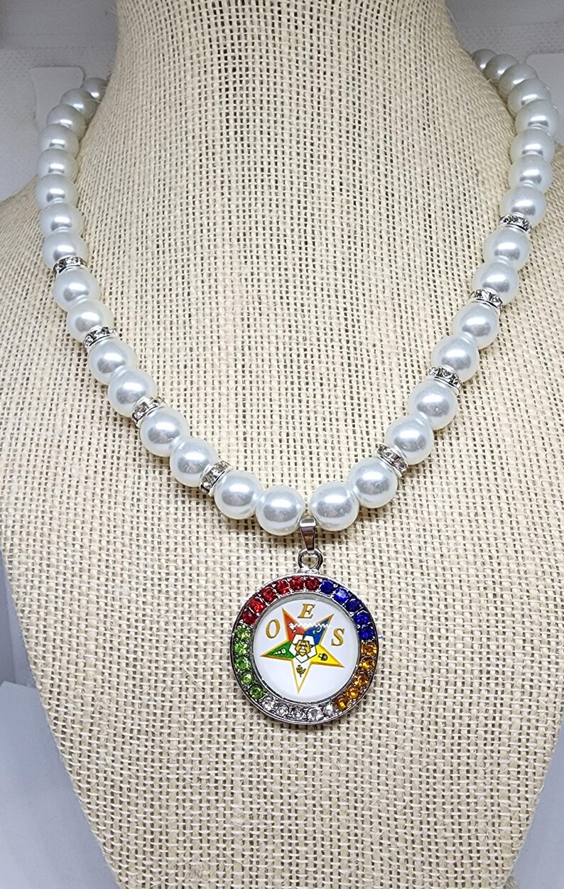 OES Pearl Necklace - Etsy