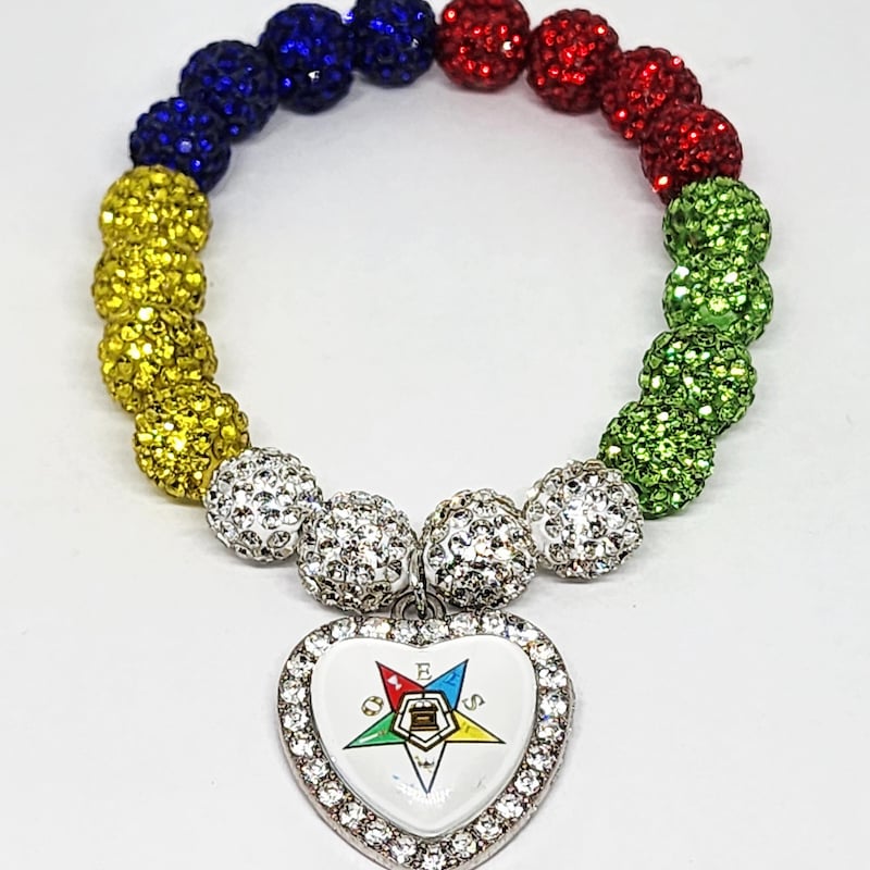 Oes Eastern Star Bracelet - Etsy